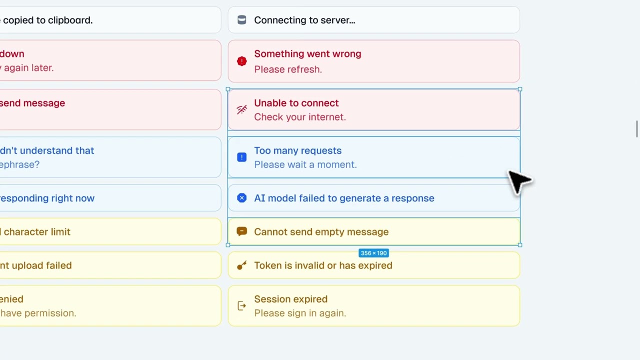 UI Design Tip: Use only Two Alert Colors