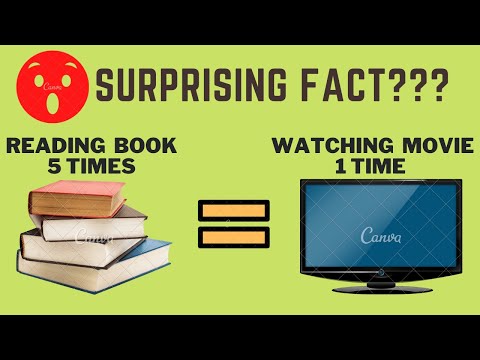 Why watching MOVIES is better than reading BOOKS??? (2020)