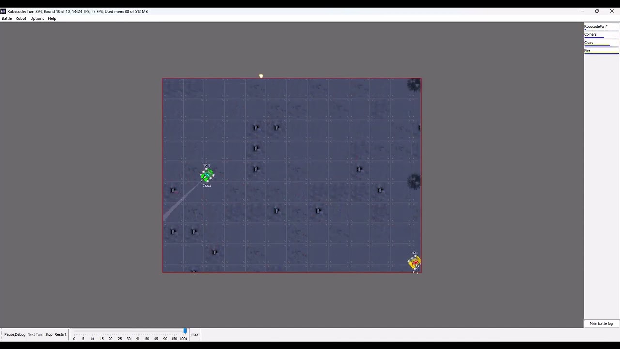 Robocode Crash Course - 04 - The Robocode API
