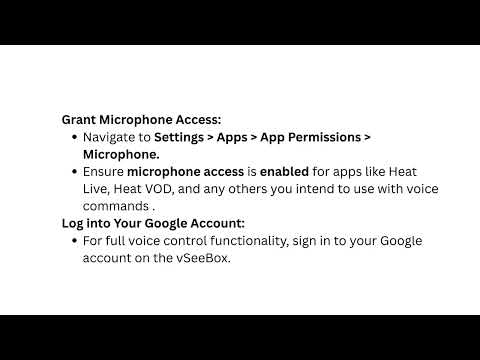 How To Fix vSeeBox Voice Control Not Working – Re-Pair Remote & Activate Permissions