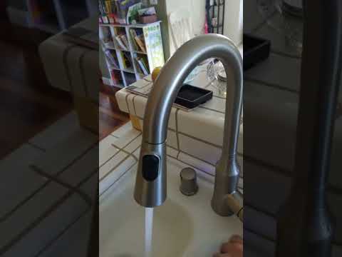 Moen Touchless Faucet does not work with lever.
