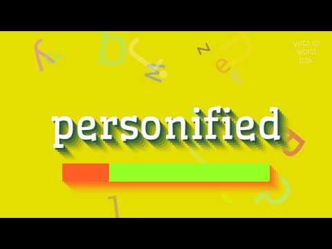 How to say "personified"! (High Quality Voices)