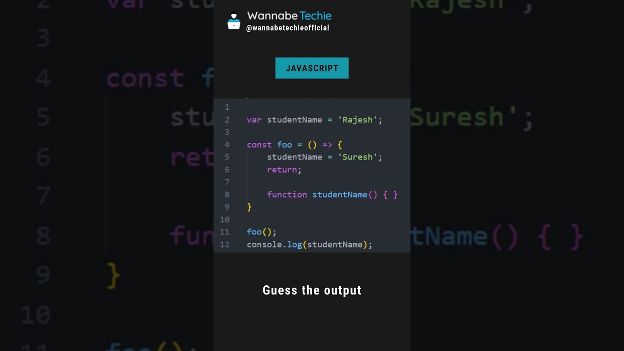 JavaScript Coding Challenge #WebDev #DevLife #JSChallenges #ProgrammingTips #CodeWithMe