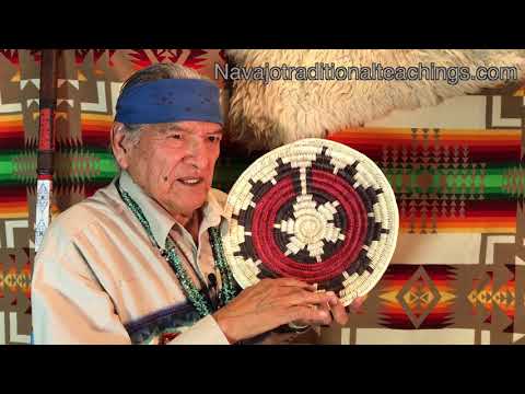 Navajo Wedding Basket