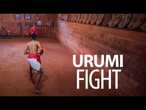 Churikapayattu - Urumi Fight | Flexible Sword | Kalaripayattu | Kerala ...