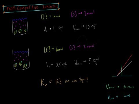 Non-Competitive Inhibitors Everything you need to know (lower Vmax and same km)