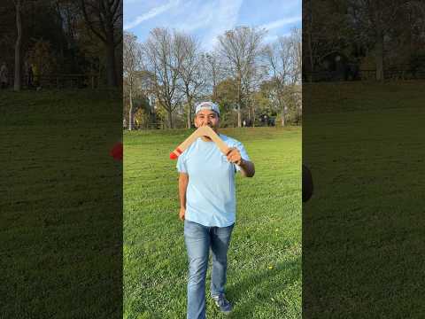 How to throw a boomerang