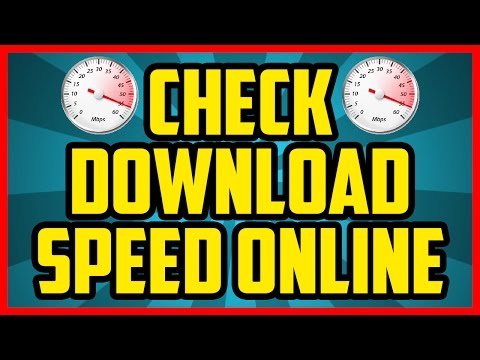 How To Check Your Download Speed On PC 2017 FAST - How To Test Your Download Speed On Computer
