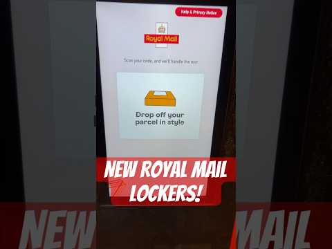 Royal Mail and their new lockers for drop off postage #royalmail #reselling #ebayseller #vinted