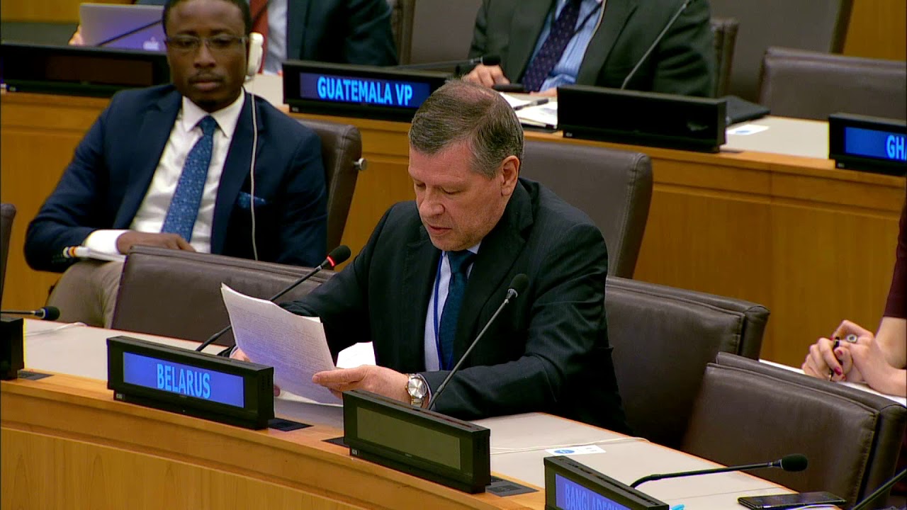 Statement by V.Rybakov at the First Regular Session 2019 of the Executive Board of UNICEF