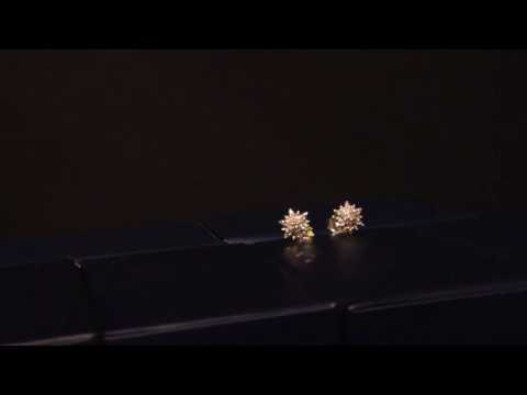 Diamond Earrings 1/10 Ct
