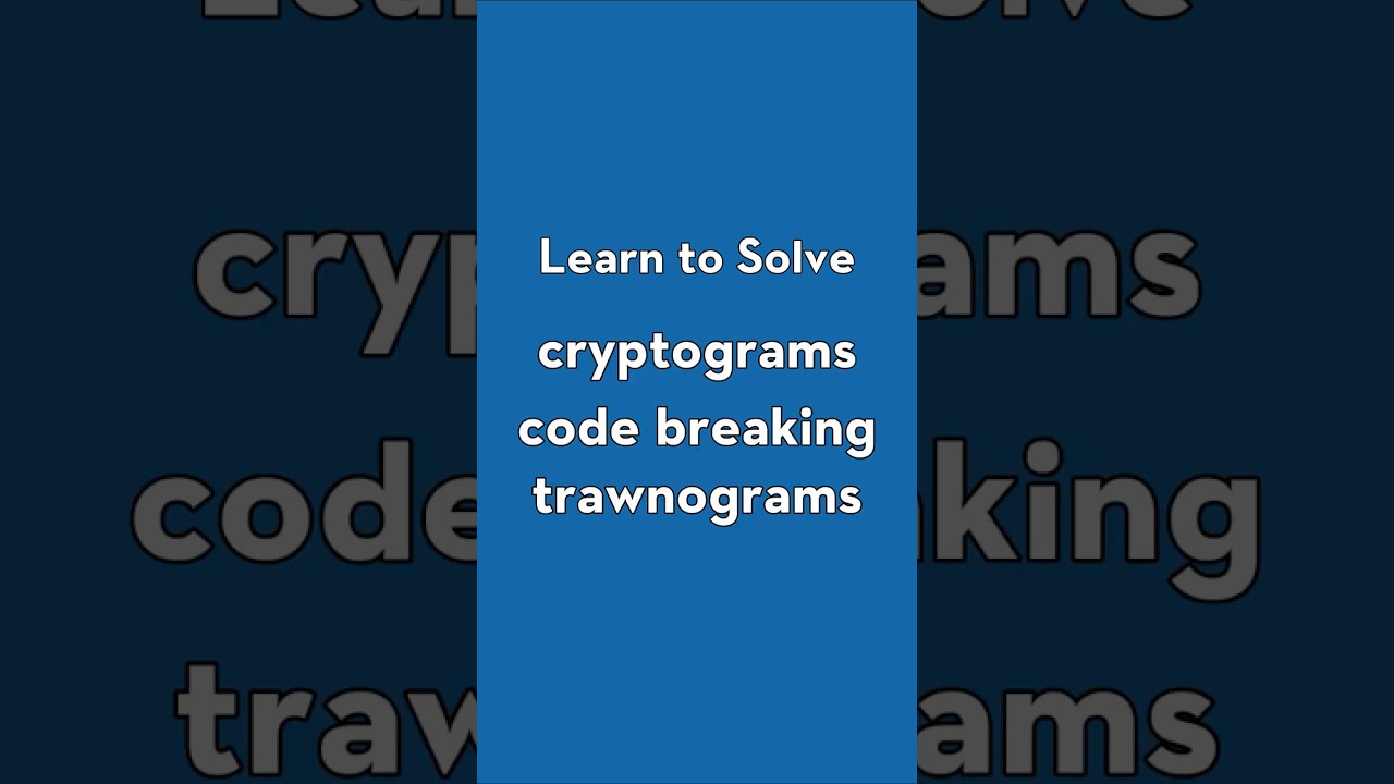 Learn to Solve Cryptograms, Code Breaking, Trawnograms: famous Toronto quotes. EXPLORE TORONTO