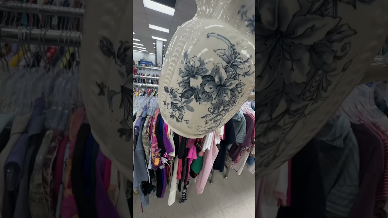 I can’t believe I found this Ironstone Pitcher 🤯🤯🤯 #ironstonecollection #goodwillfinds #goodwill