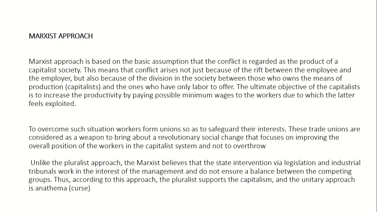 Industrial Relations ( Unit 2) - Part 1