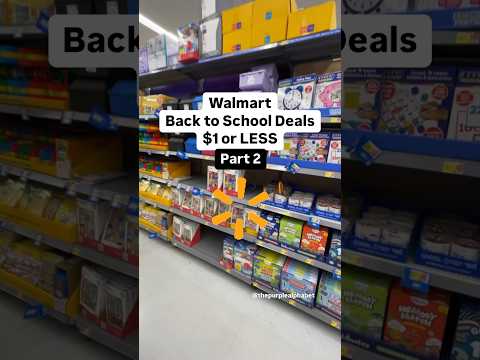 MAJOR Back to School Deals on School Supplies at Walmart #backtoschoolessentials #backtoschool