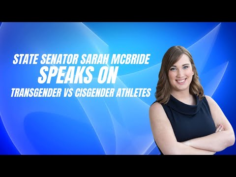 State senator Sarah Mcbride speak on Transgender vs Cisgender Athletes