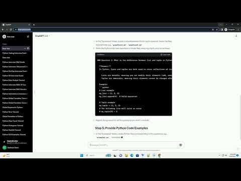 python interview questions and answers github