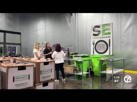 Detroit organizations partner to turn food waste into meals for hungry families