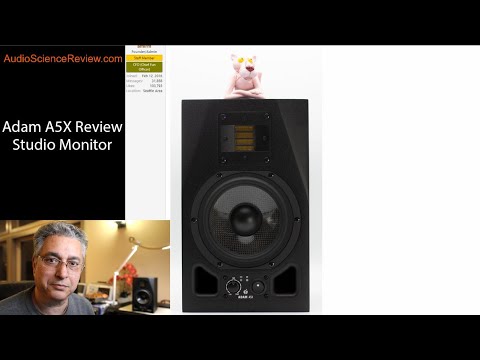 ADAM Audio A5X Powered Studio Monitor - ranked #15 in Active & Passive ...