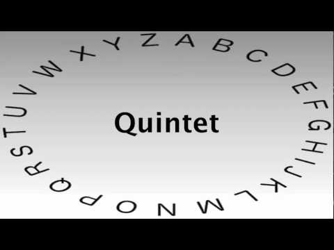 SAT Vocabulary Words and Definitions — Quintet