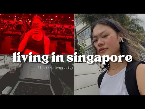 living + adulting in singapore | going to barry's bootcamp, spin, yoga and exploring the city