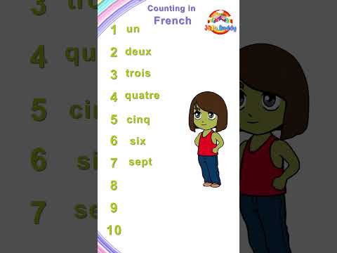 Can You Count to 10 in French? Challenge Accepted! #learningvideos #shorts #frenchforbeginner