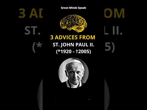 St. John Paul II. | #shorts | Great Minds Speak