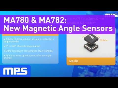 MA780 & MA782: New Magnetic Angle Sensors Include World's Smallest ICEncoder