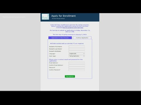 Florida virtual school begins full-time enrollment