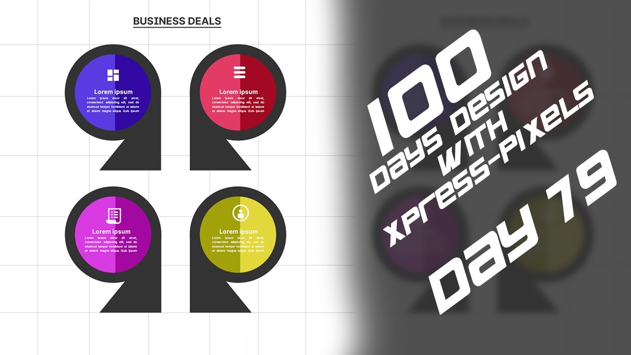 Learn to Design a Clean & Simple Infographic in Photoshop | Minimal Yet Powerful Design!