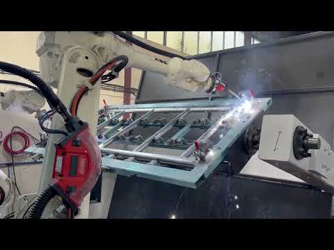 Industrial Aluminium Scaffold Tower Welding
