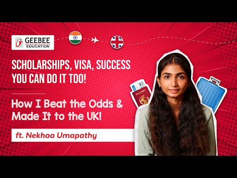 "From India to the UK: How Geebee Education Chennai Made Nekha's Study Abroad Dream Come True!"