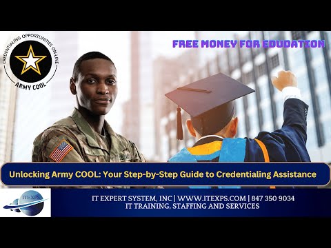 ARMY COOL CREDENTIALING PROGRAM | ARMY COOL | #Training and #Certification | IT Expert System