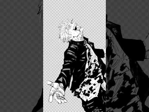 !transparent background gojo animation