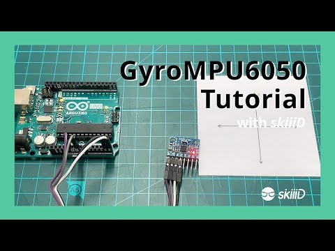 skiiiD - Easiest way to code Gyro MPU 6050 on Arduino.
