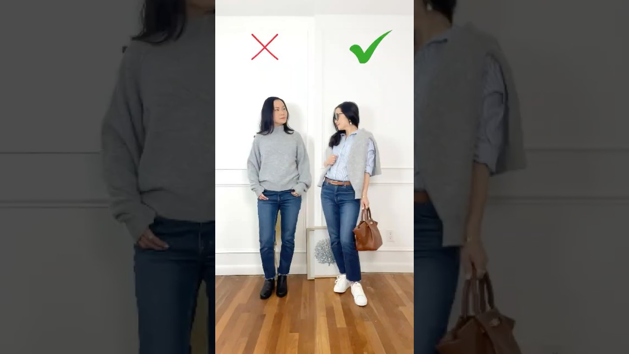 Never Look Frumpy Again in a Casual Outfit