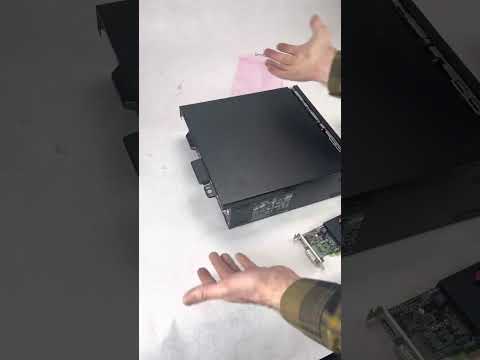 Installing a PCIe video card into a Dell Optiplex 7040 SFF