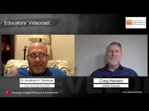Masters in Leadership & Management Videocast, #37 Dr Jonathan H Westover