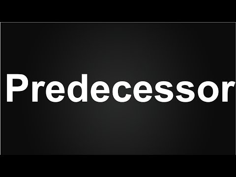 Predecessor Meaning in Urdu, How to Predecessor in English, Predecessor Meaning in Hindi