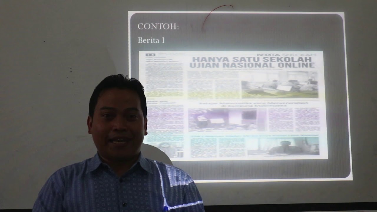 Berita Seputar Indonesia, B. Indonesia kls VIII SMP BAB I - Bp. Sapta P Bangun S. Pd