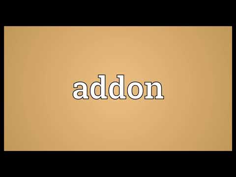 Addon Meaning
