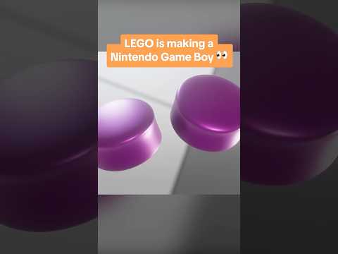 Nintendo and LEGO are making a LEGO Game Boy, coming October 2025! #nintendo #lego #gameboy #gaming