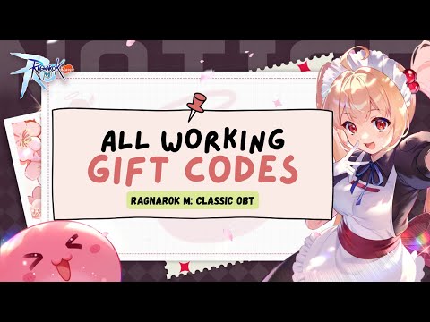 RAGNAROK M: CLASSIC ALL WORKING GIFT CODES (OBT)