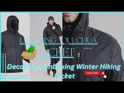Decathlon | QUECHUA | Menās Waterproof Winter Hiking Jacket - SH100 X-WARM -10°C - Black | Unboxing!