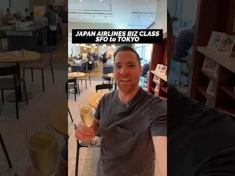 Japan Airlines Business Class SFO to Tokyo for $5.60