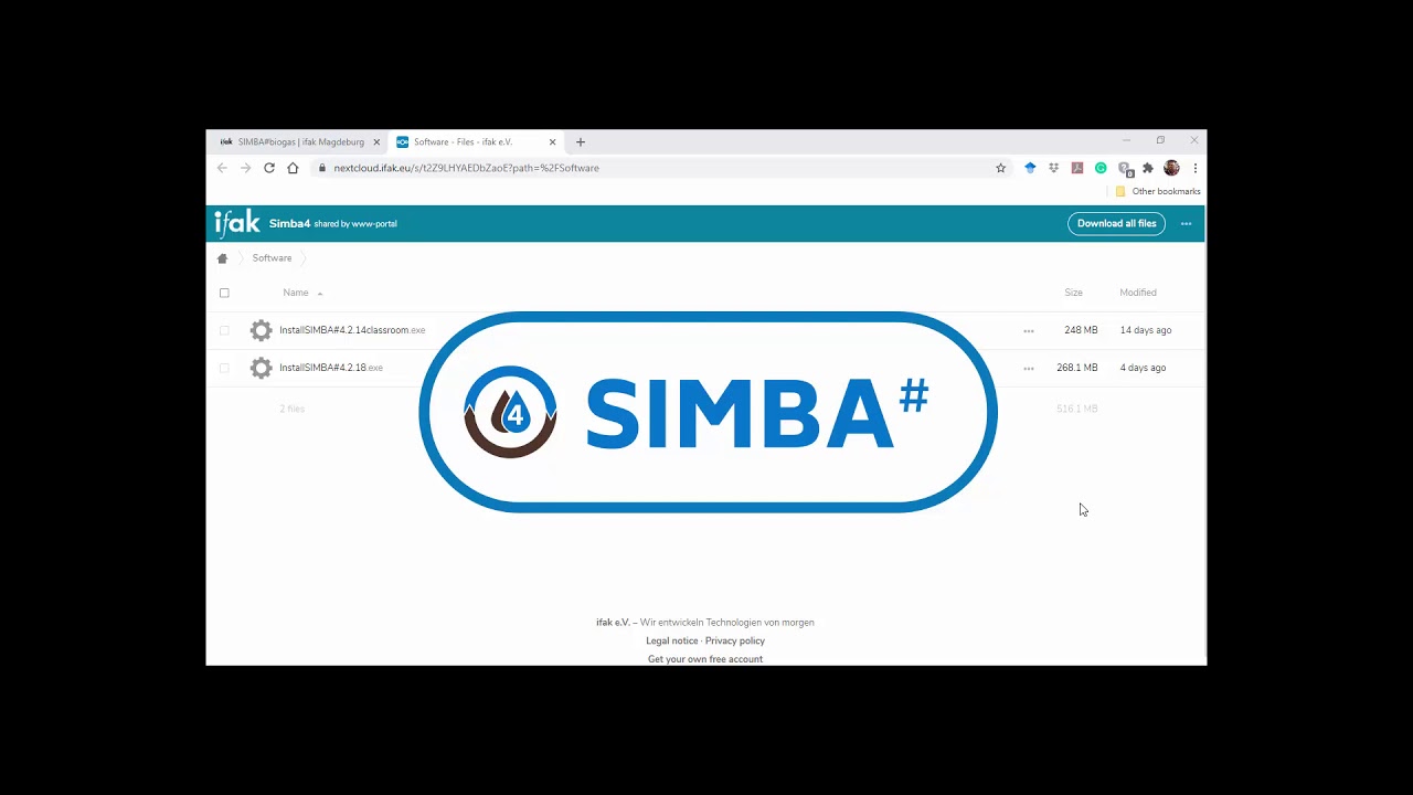 SIMBA Tutorial - Using SIMBA# 4.2 in Demo mode