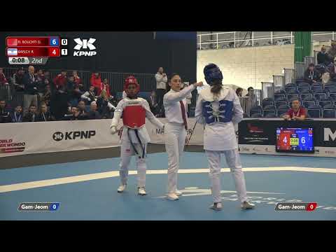 103 W-49kg R-32 π΅ EL BOUCHTI Oumaima MAR vs π΄ BAYECH Rivka ISR I Manchester 2022 World Taekwondo GP