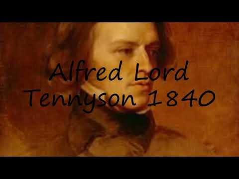How to pronounce Alfred Lord Tennyson 1840 in English?
