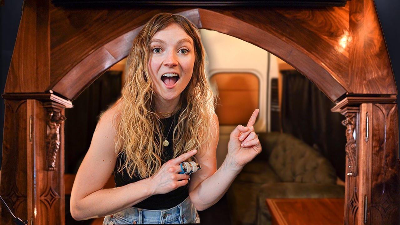 We Built a Massive GOTHIC ARCH in Our Van