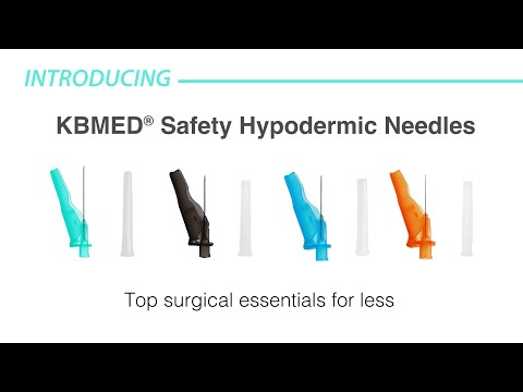 KBMED Safety Hypodermic Needles - AD Surgical